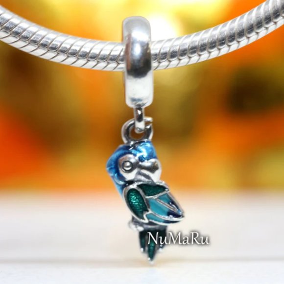 Pandora | Jewelry | Pandora Jungle Paradise Parrot Dangle Charm 79679c1 ...